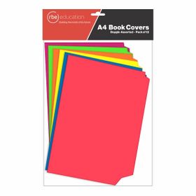 RBE Book Covers A4 Dayglo Assorted Color 12'S | Shop Today. Get it ...