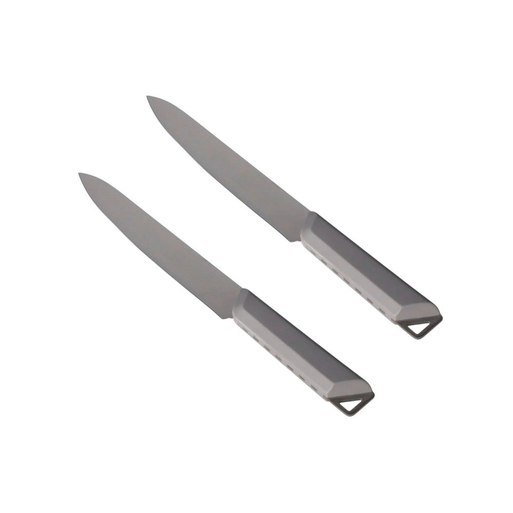 2-Piece Silver & Grey Knife Set. | Shop Today. Get it Tomorrow ...