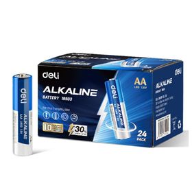 Deli - Alkaline Battery AA 1.5V 24Pcs x 12 Pack | Shop Today. Get it ...