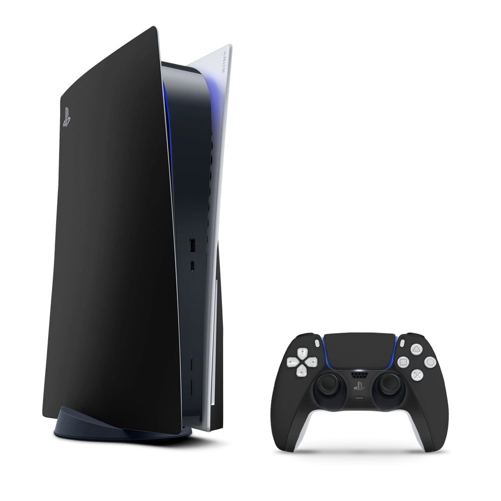 SkinNit Decal Sticker Skin for PS5: Matt Black 2024 | Shop Today. Get ...