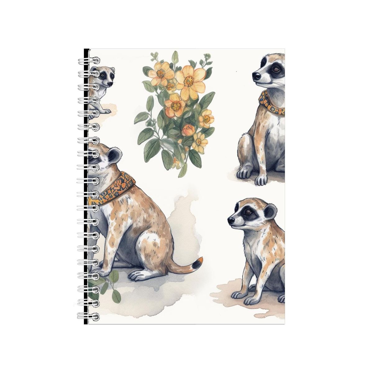 MEERKAT Watercolor A5 Notepad Present Idea | Shop Today. Get it ...