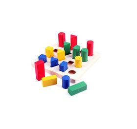 3D Geometry Column Matching Educational Peg Puzzle Board | Shop Today ...