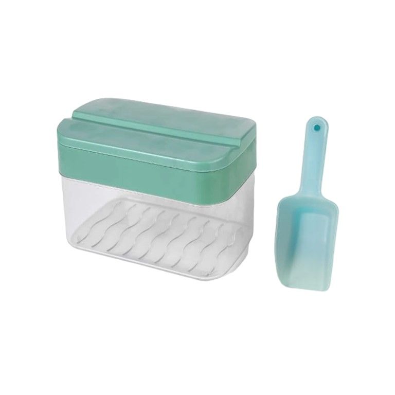 Matcha Green Silicone Ice Mould with Storage Box & Dishing Spoon | Shop ...