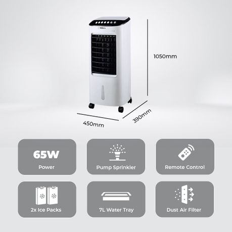 Milex air cooler 7l store