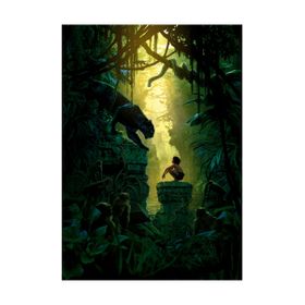 Realistic Bagheera and Mowgli - A1 poster | Shop Today. Get it Tomorrow ...
