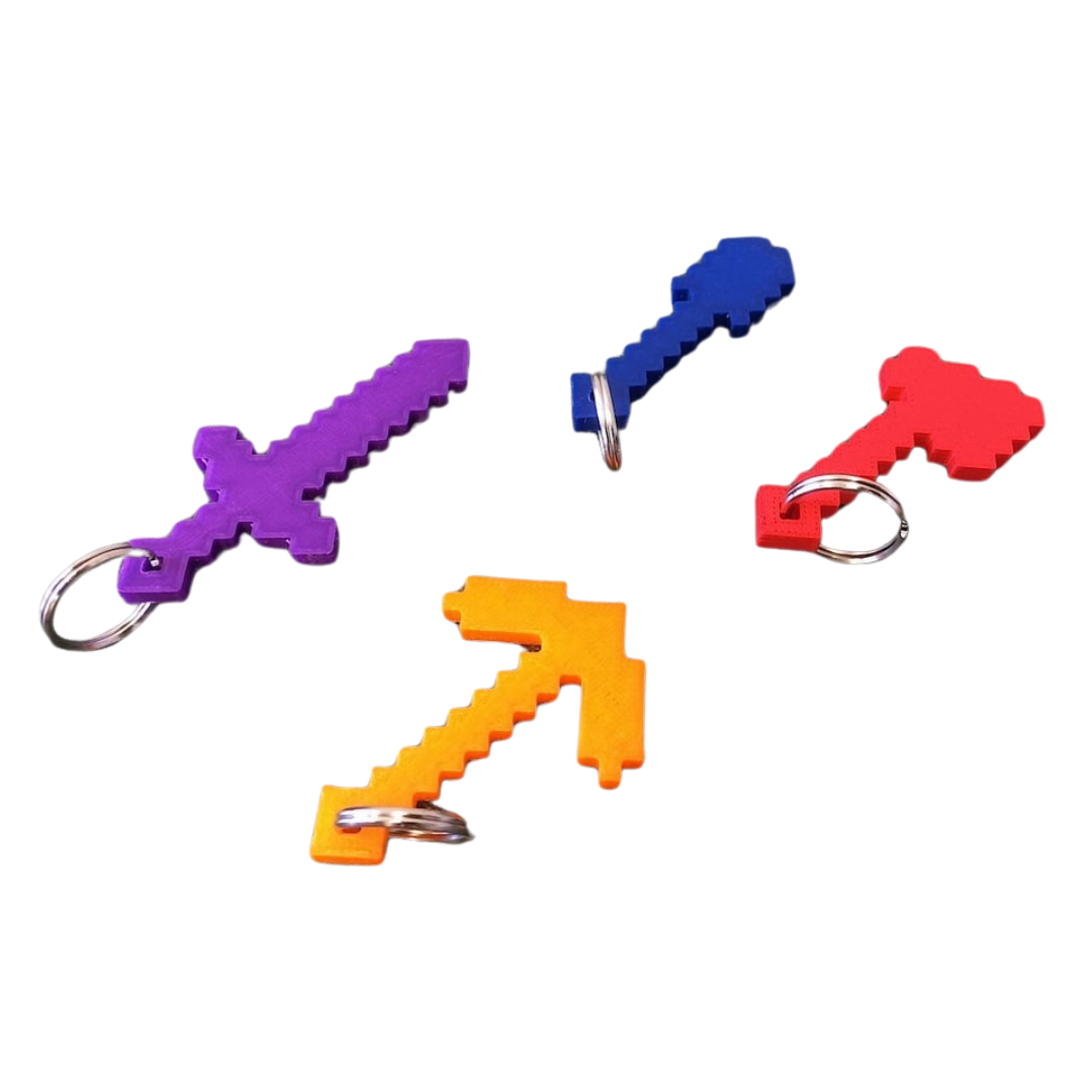 Minecraft Tools Keyring Set | Shop Today. Get it Tomorrow! | takealot.com