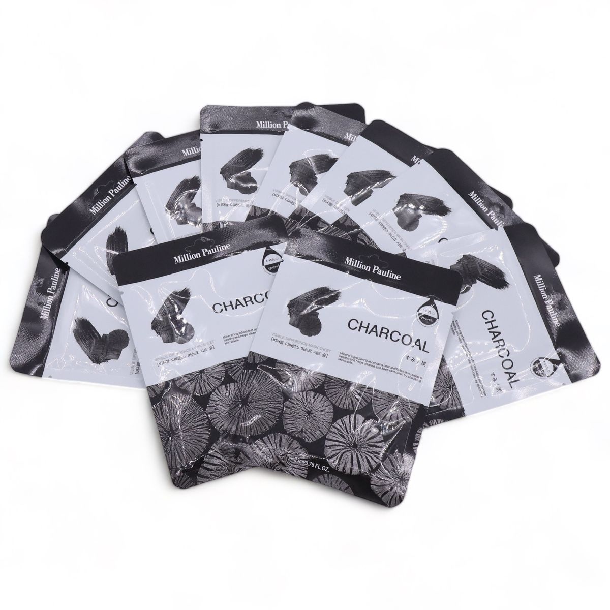 Set of 10 - Charcoal Deep Cleanse Face Mask Sheets | Shop Today. Get it ...
