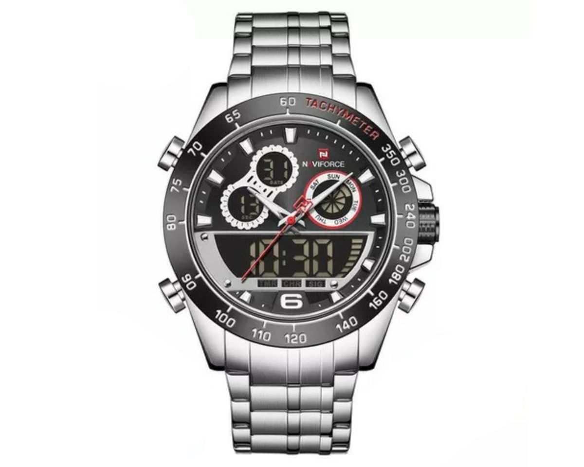 Naviforce Men's Raven Watch Silver | Shop Today. Get it Tomorrow ...