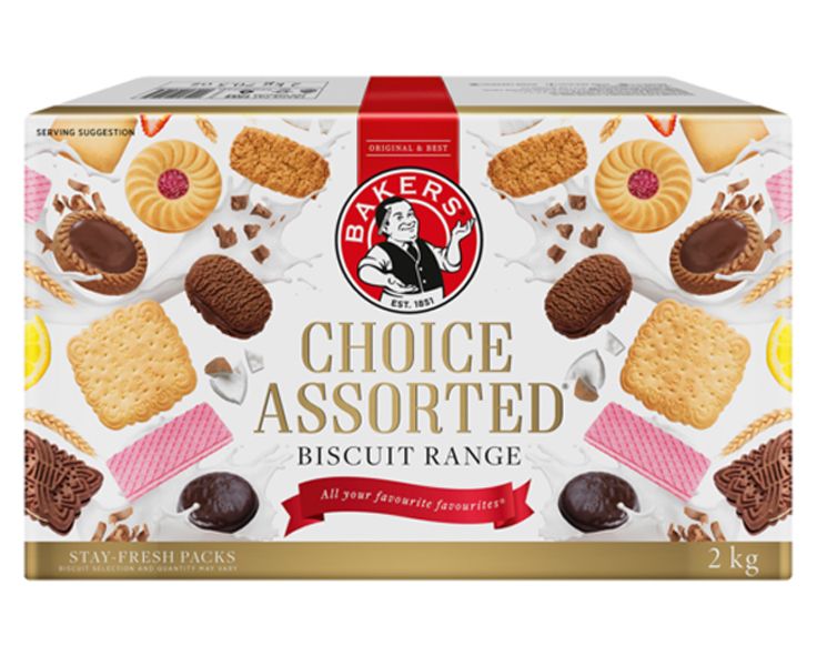 Bakers Choice Assorted Biscuit Range 2kg | Shop Today. Get it Tomorrow ...