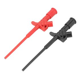 2pcs P5004 Insulated Quick Test Hook Clip High Voltage Flexible Testing ...