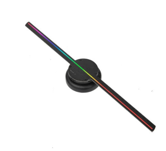 LED 3D HD Holographic Sign Spinning Projector - 42cm | Shop Today. Get ...