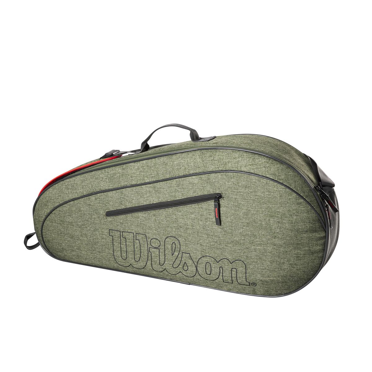 Wilson Team 3 Pack Heather Green Racquet Bag | Shop Today. Get it ...