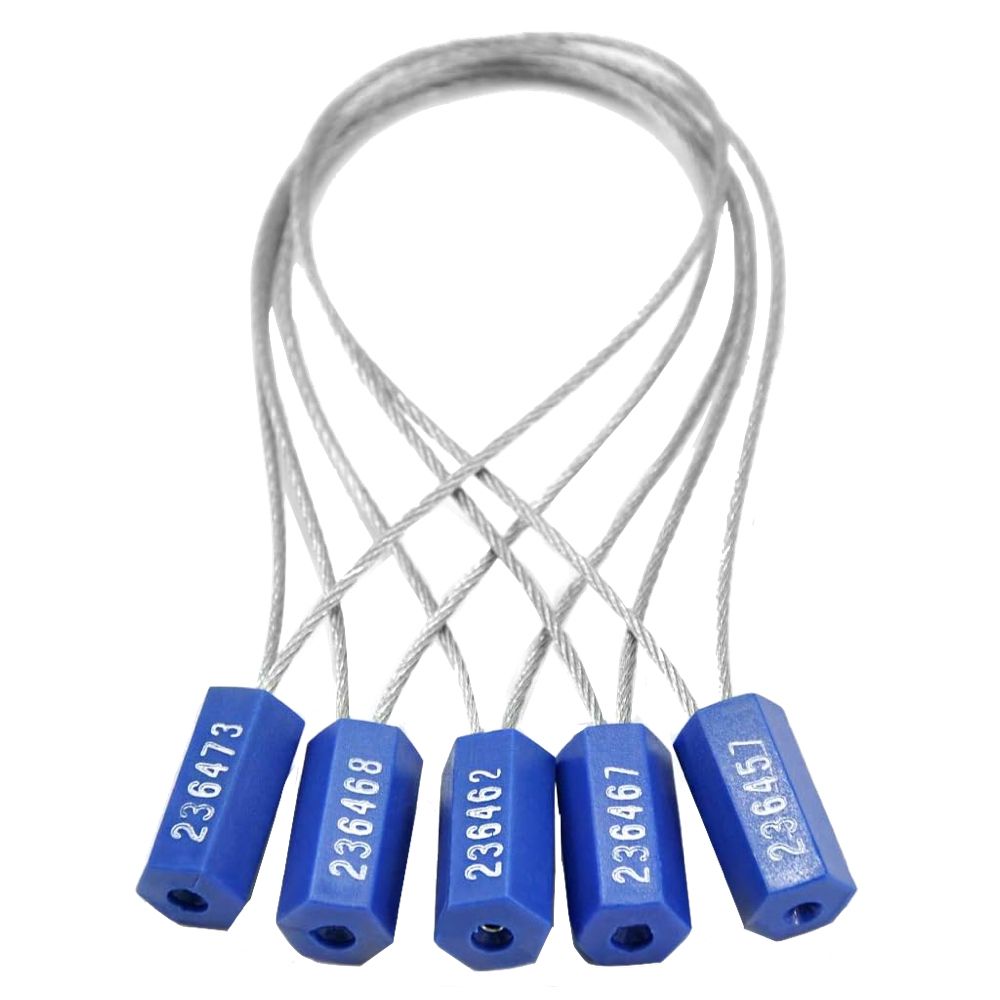 Tool DIY Numbered Adjustable Tamper-Proof Security Wire Cables 12 ...