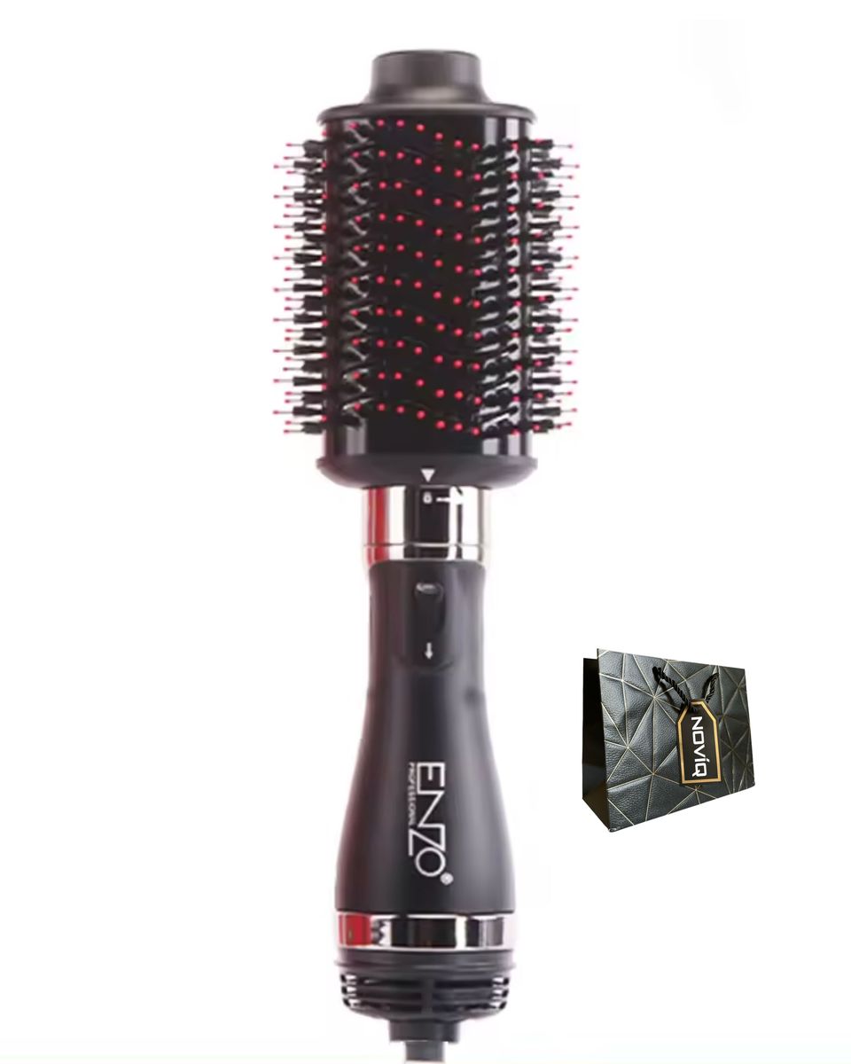 Enzo - One-Step Hair Dryer/Volumise Brush & Noviq Bag | Shop Today. Get ...