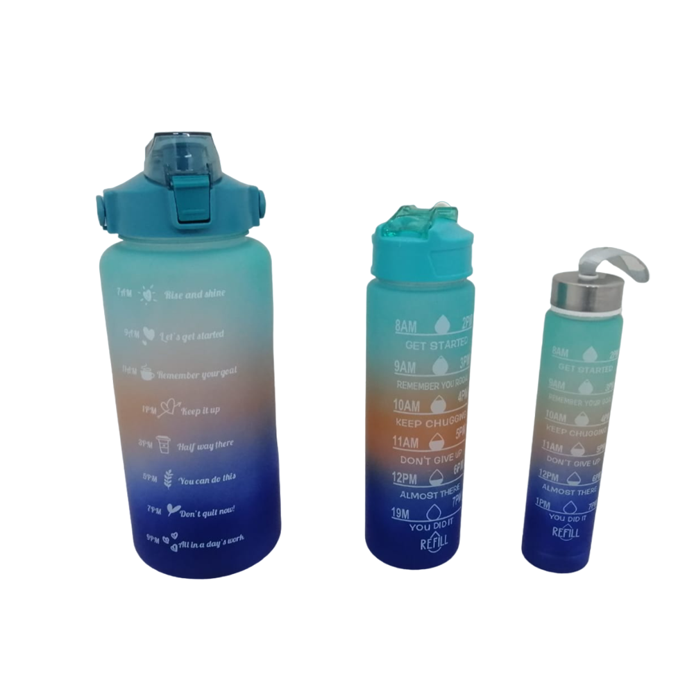 3 in 1 Motivational Nesting Water Bottles | Shop Today. Get it Tomorrow ...
