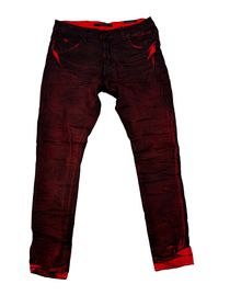 CUTTY Mens Asher Ruby Red Skinny Jeans | Shop Today. Get it Tomorrow ...