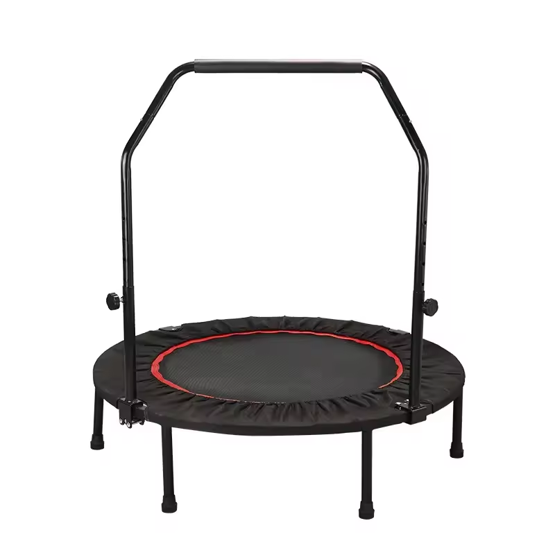 Mini Fitness Trampoline Adjustable Handrail Bar | Shop Today. Get it ...