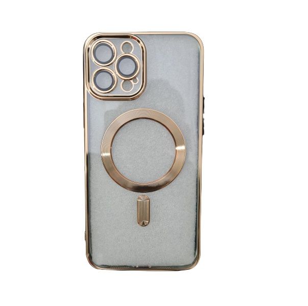 Clear Magsafe Compatible Case With Color For Apple iPhone 15 Pro Max ...