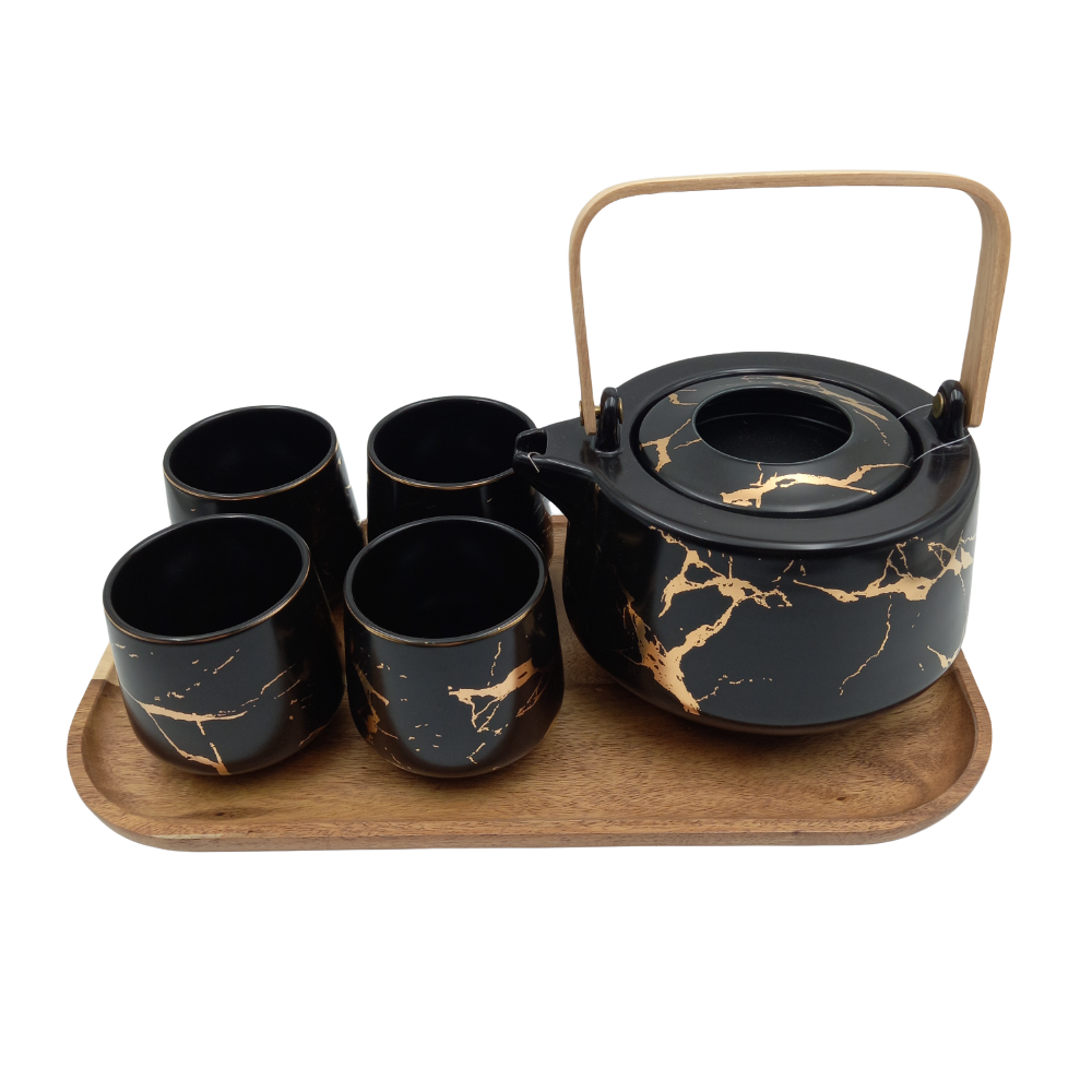 Nordic Marble Design Tea/Coffee Set | Shop Today. Get it Tomorrow ...