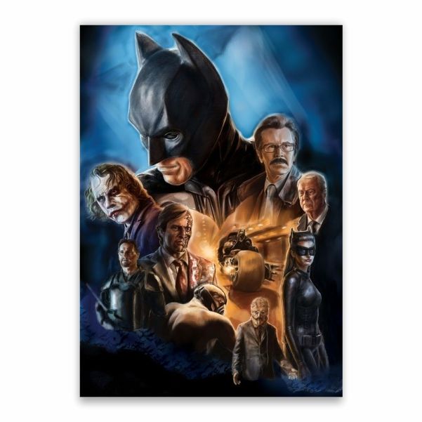 Dark Knight Characters Poster - A1 | Shop Today. Get it Tomorrow ...
