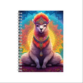 Psychedelic Alpaca 3 A5 Spiral Notepad Gift | Shop Today. Get it ...