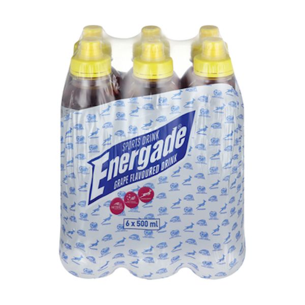 Energade Sports Drink Grape - 500ml x 6 | Buy Online in South Africa ...