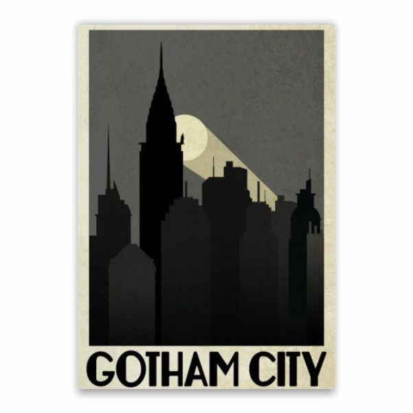 Gotham City Poster - A1 | Shop Today. Get it Tomorrow! | takealot.com