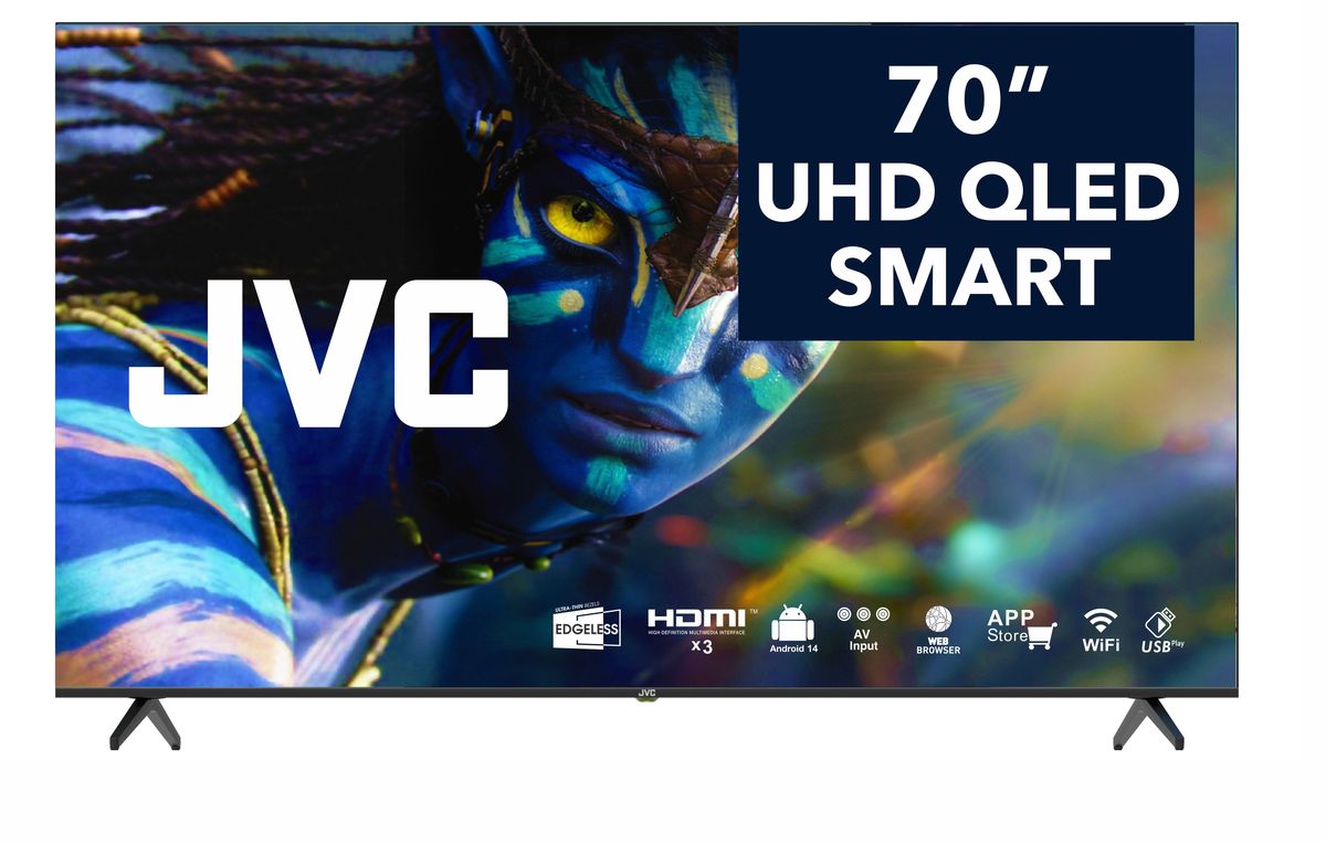 JVC 70" N7145 UHD 4K QLED Smart TV | Shop Today. Get it Tomorrow ...
