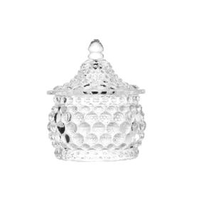 Transparent Crystal Decorative Candy Bowls with Lids - Set of 3 ...