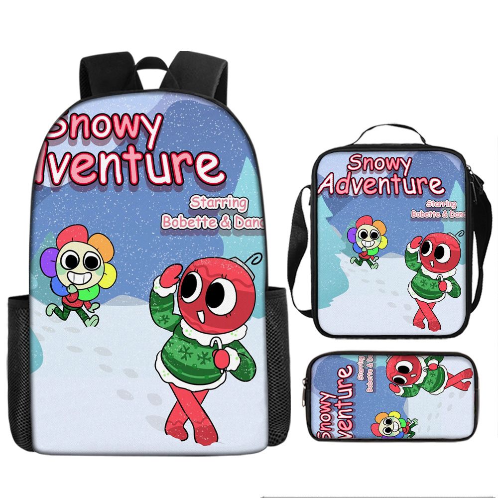 Kids School 3-Piece: Backpack, Lunch Box & Pencil Case Dandy's World ...