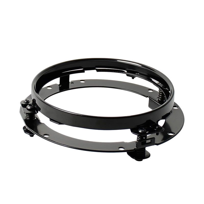 7-Inch High-Quality Black Round Headlight Ring Mounting Bracket | Shop ...