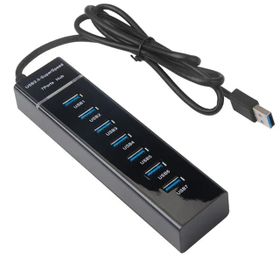 Multiport High Speed 7 Port USB 3.0 Hub Adapter Fast Charger | Shop ...