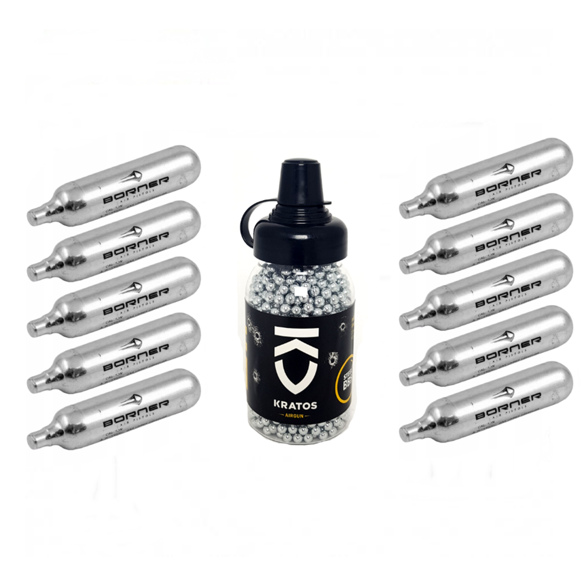 Kratos Titan Pack: Steel BBs & CO2 | Shop Today. Get it Tomorrow! | takealot.com