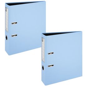 Donau Lever Arch File, Pastel Blue (Pack of 2) | Shop Today. Get it ...