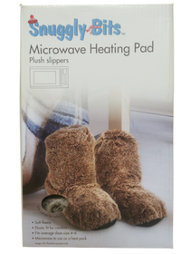 Slippers- Microwave Heatable Pad Insert | Shop Today. Get it Tomorrow ...