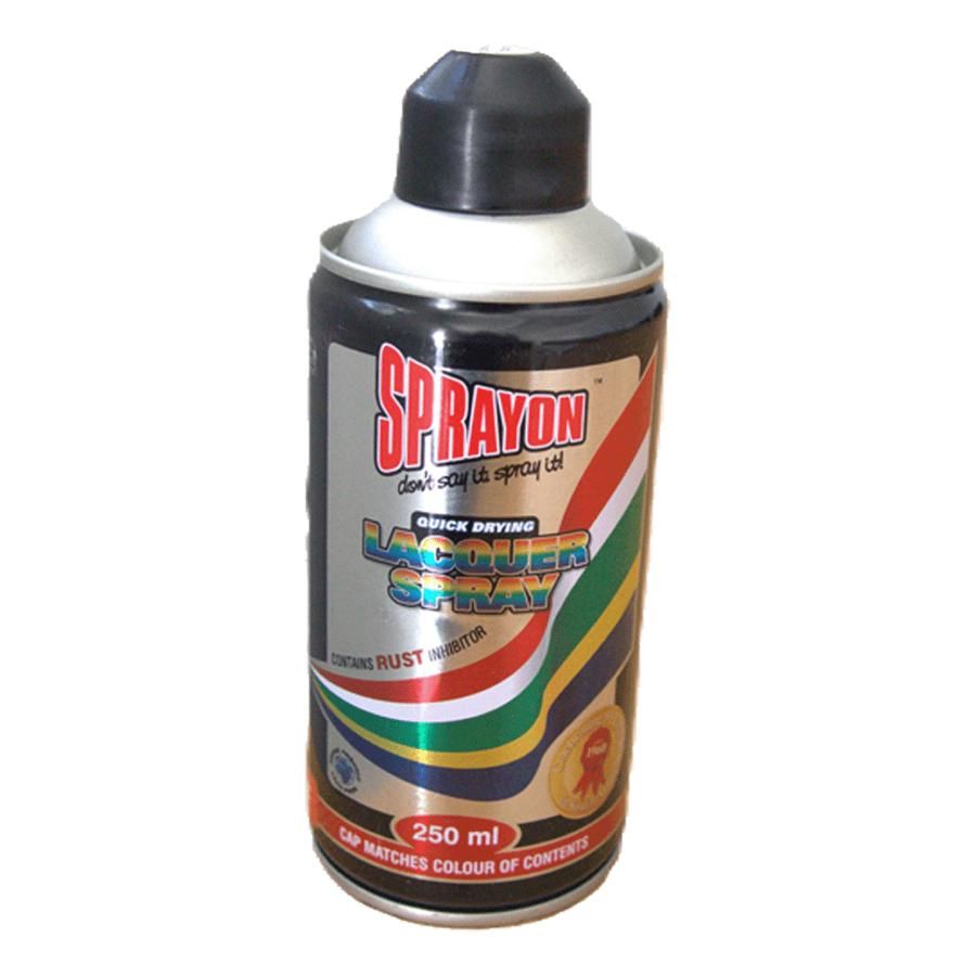 Sprayon Paint Black Satin 250Ml | Shop Today. Get it Tomorrow ...