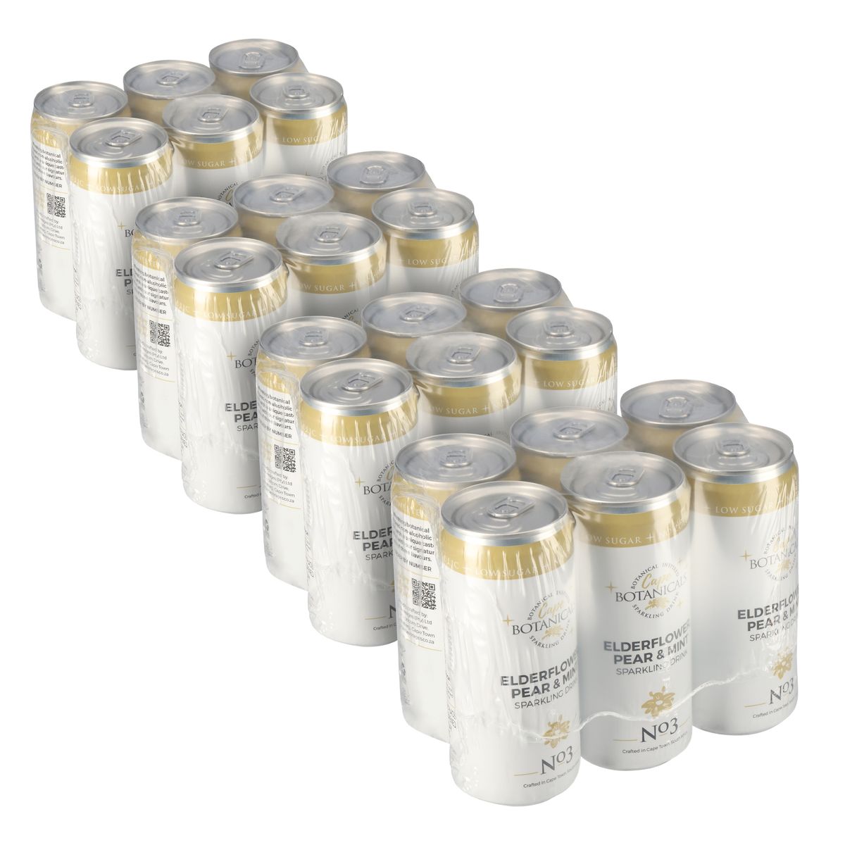 No3 Cape Botanicals Elderflower, Pear & Mint 24 x 300ml Sparkling drink | Shop Today. Get it ...