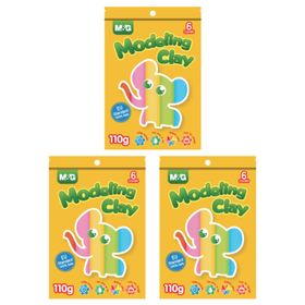 M&G Modeling Clay 6 Colours - Bundle of 3 | Shop Today. Get it Tomorrow ...