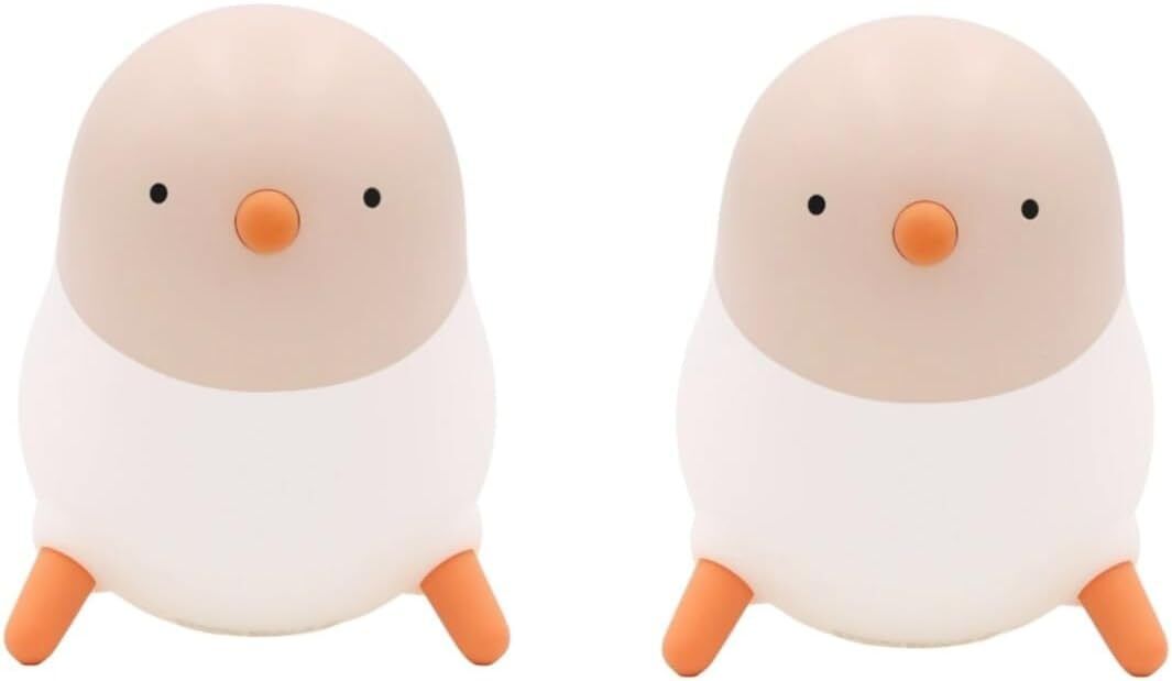 2pcs Light Dimmable Cartoon Night for Boy Girl Room Soft Warm Glow ...