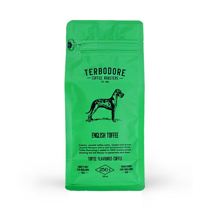 Terbodore English Toffee Coffee Beans - 250g | Shop Today. Get it ...