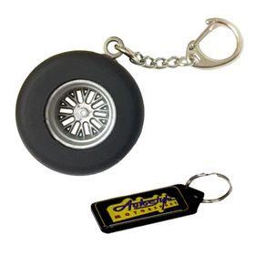 Car Tyre & Mag Wheel Rim Novelty Keyring Keychain Key Holder & Gel ...