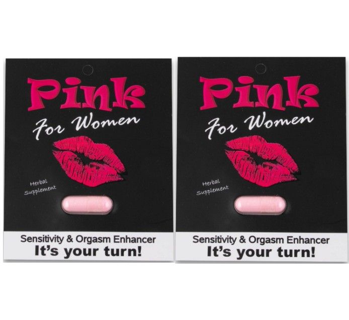 Pink For Woman - Sensitivity and Orgasm Enhancer (2 pills) | Shop Today ...