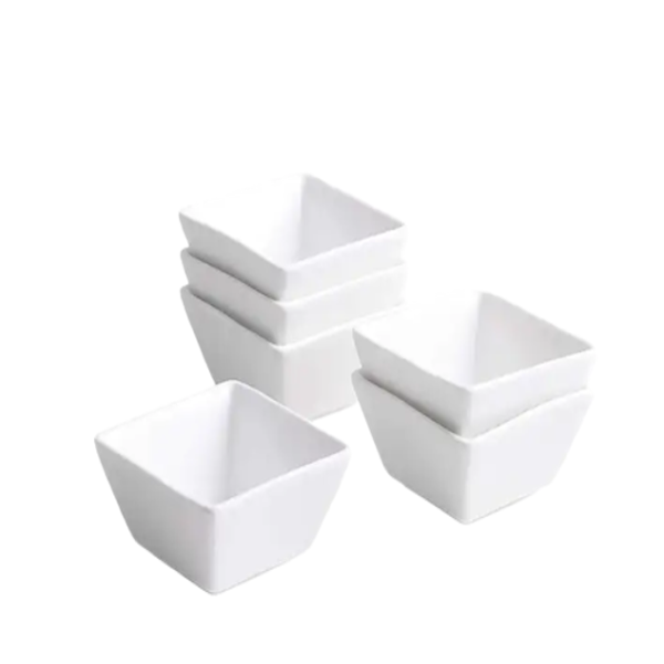 Square Ceramic Cereal Bowl Set - Set Of 6 | Shop Today. Get it Tomorrow ...