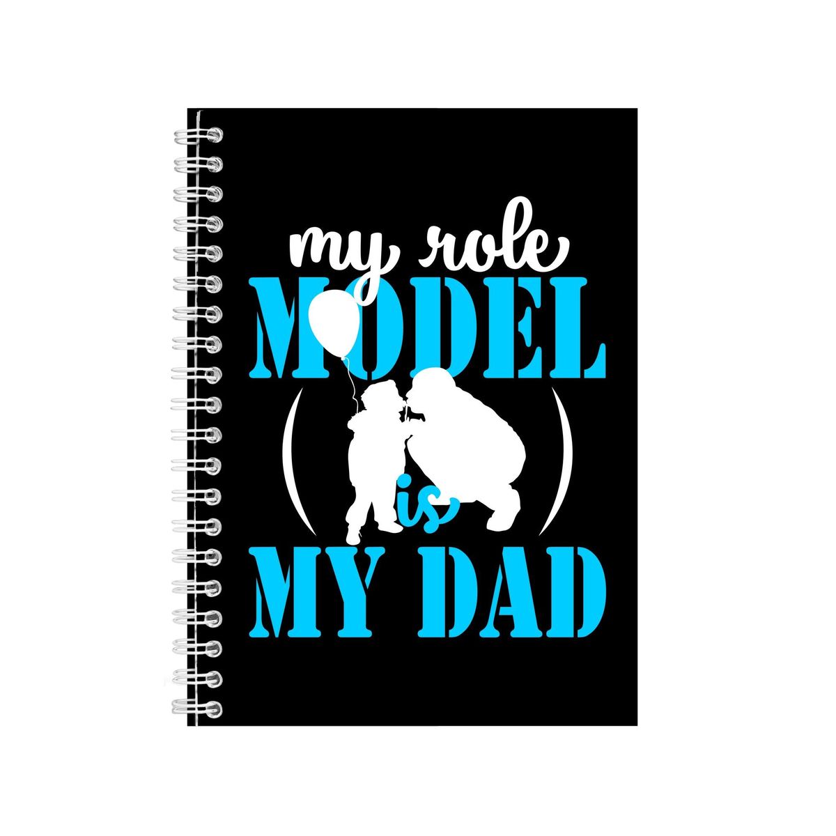 Dad Role Model Notebook Gift Idea Writing Book Notepad Pad 63 | Shop ...