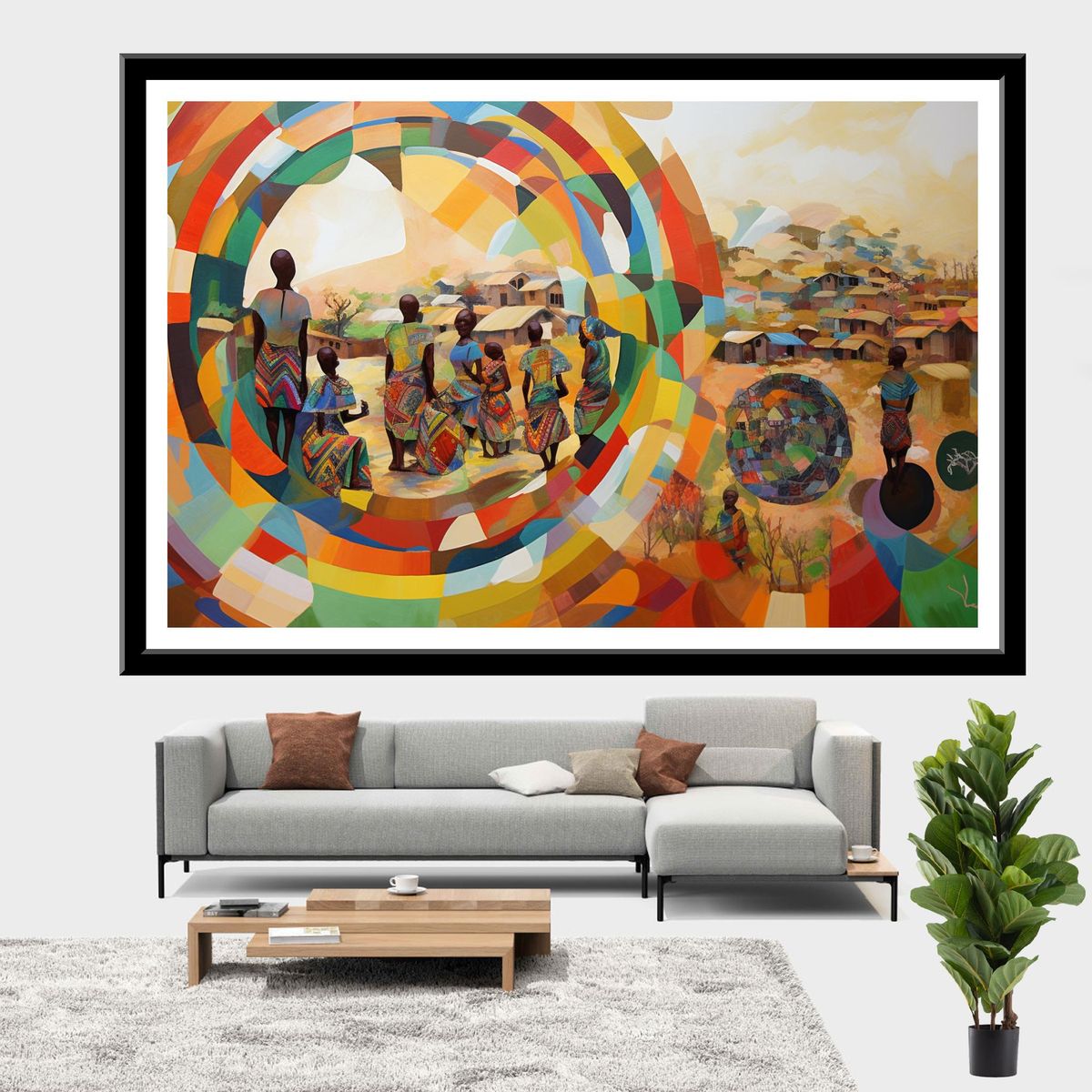Wall Art Unframed - This Abstract Artwork Depicts The Pulsating Energy ... Wall Art Unframed - This Abstract Artwork Depicts The Pulsating Energy ...
