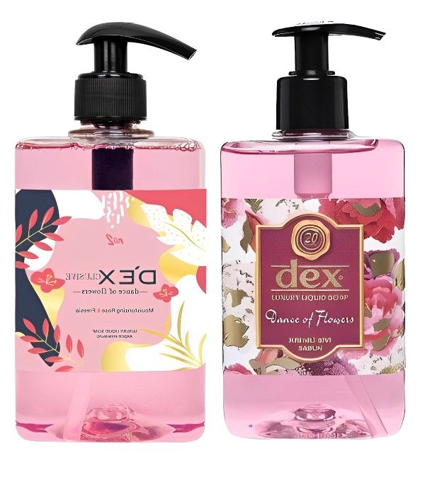Dex Liquid Hand Soap 2 in1 Dance of Flowers /Moisturizing Rose ...