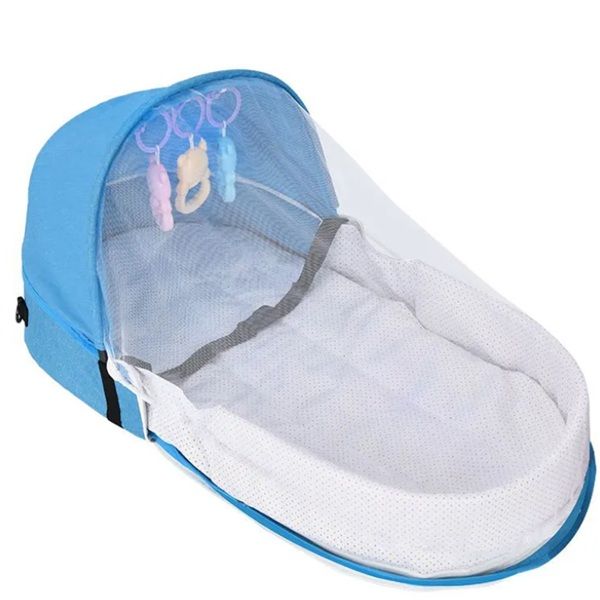 Baby Bassinet Travel Bed - Nest Portable - Blue | Shop Today. Get it ...