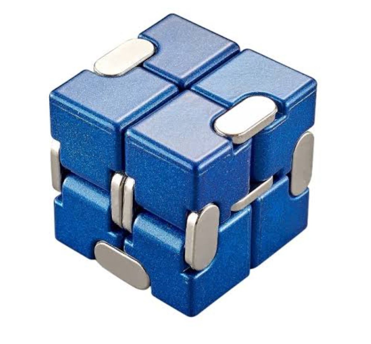 Aluminium Alloy Infinity Magic Cube - Blue | Shop Today. Get it ...