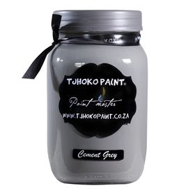Tjhoko Paint Chalk Paint - Cement Grey - Cement Grey - 1L | Shop Today ...