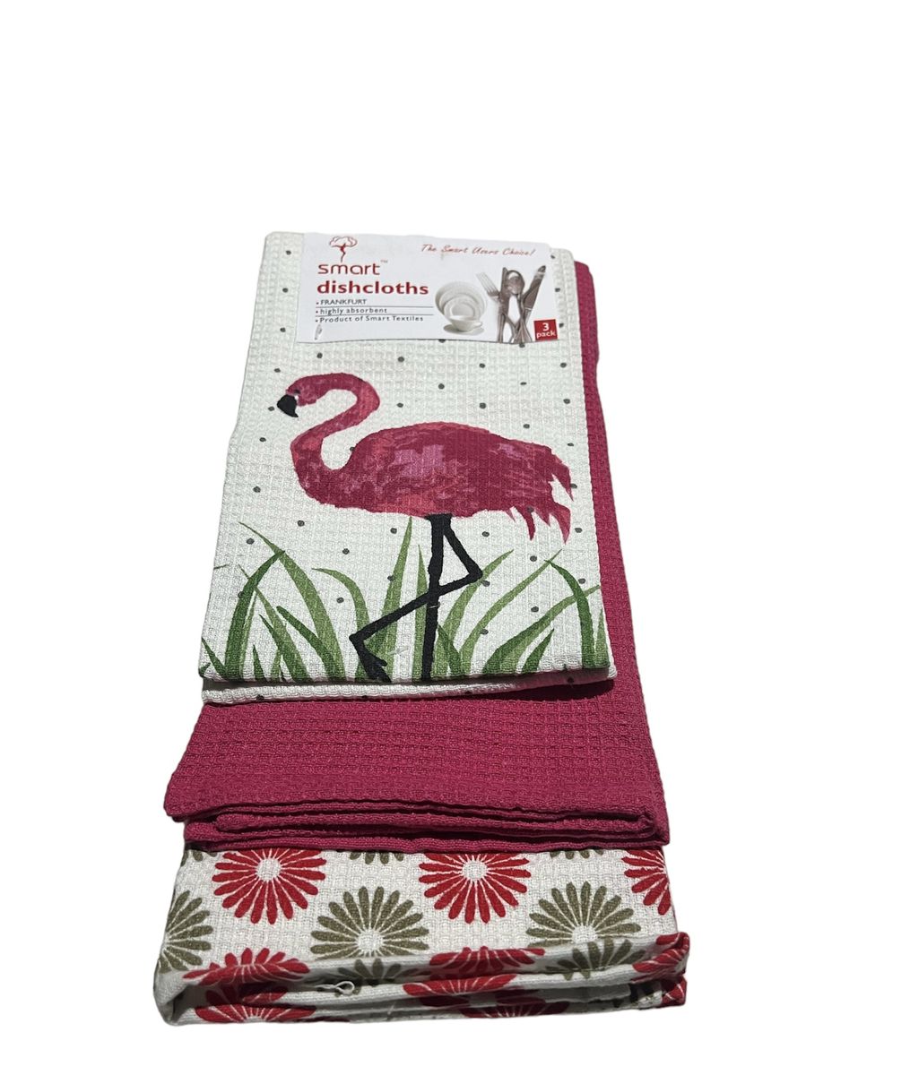 Dish Cloth-Heavy Swabs - Swan Design Homeware/Kitchen Essential 45x70cm ...